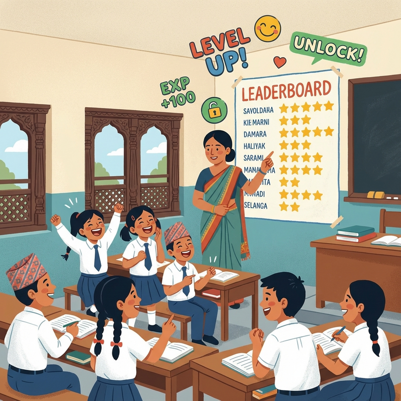 Gamification 101: Engaging Nepali Students without Expensive Technology ...