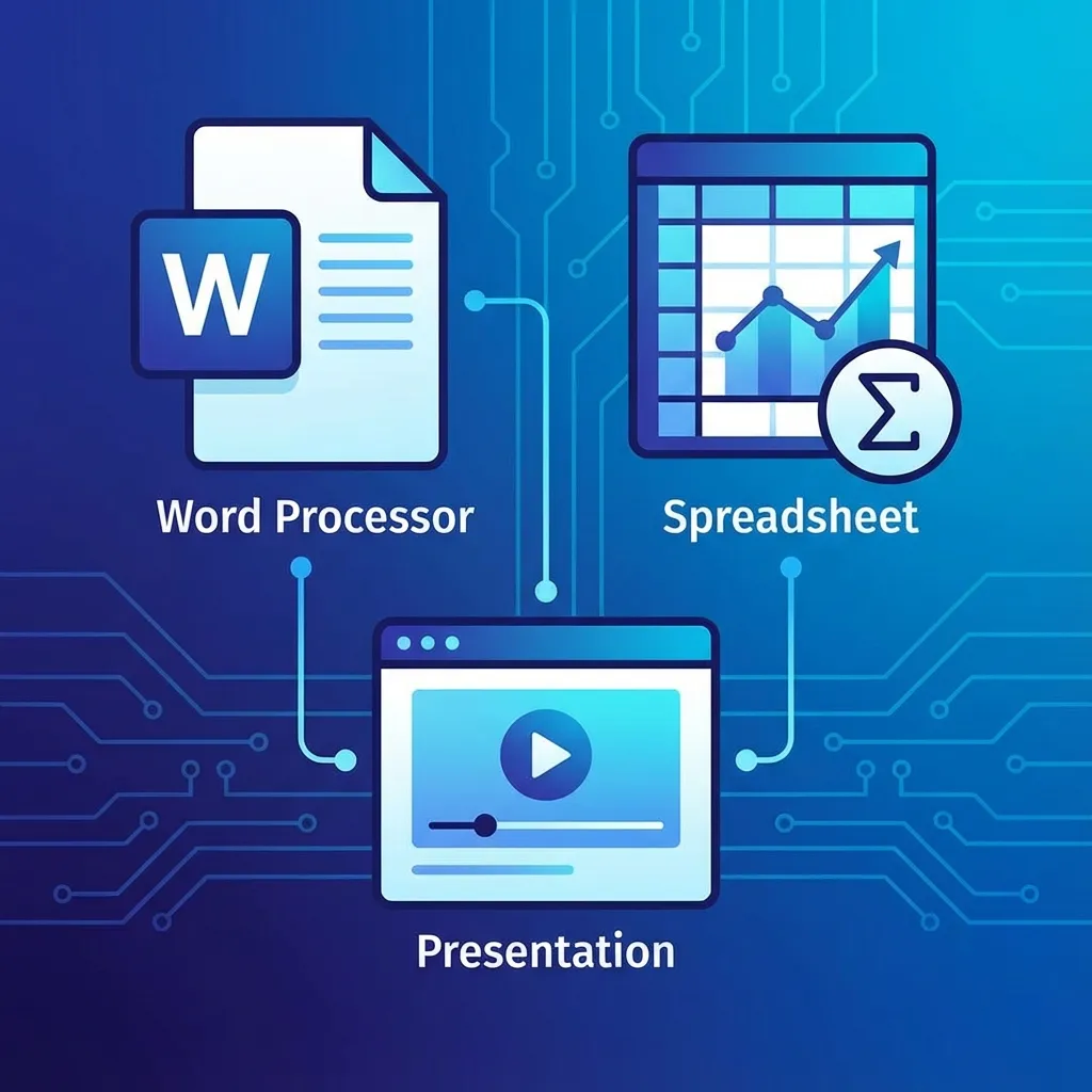 3.3 Application Software (Word Processors, Spreadsheets, Business ...